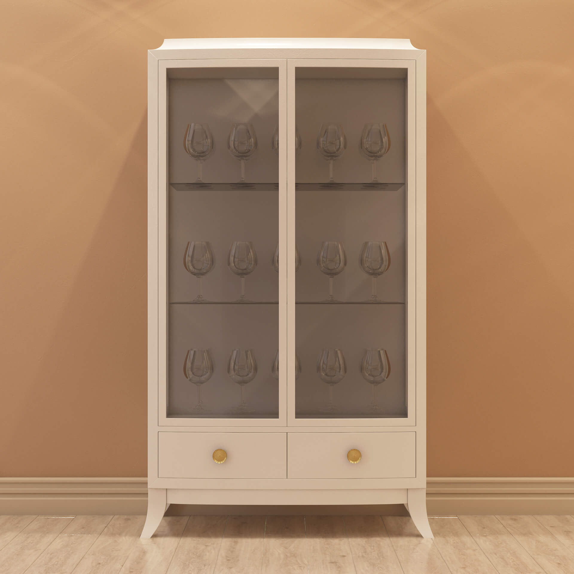 Modern Showcase 001 - 3D Model by Elshan_3d_artist