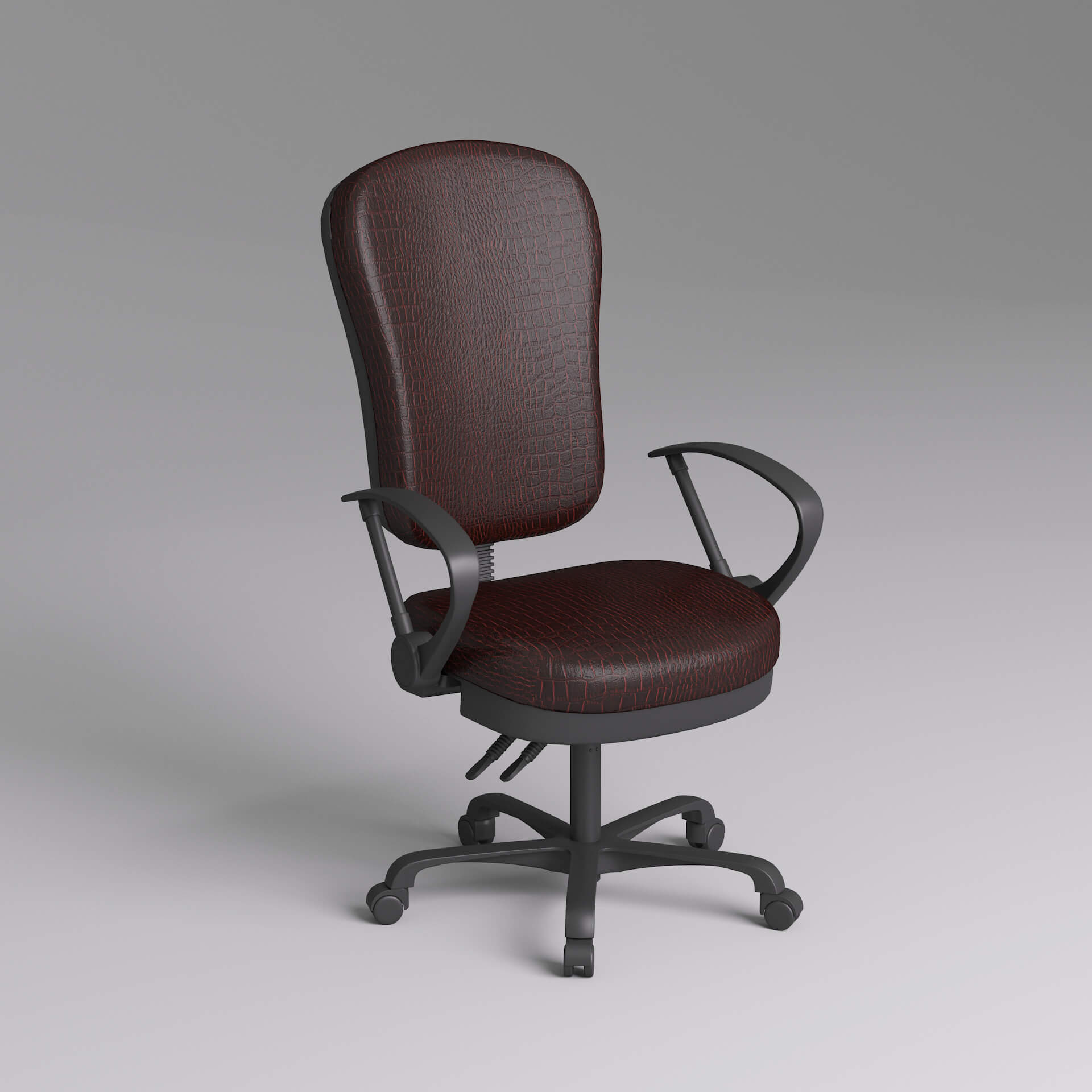 Office Manager Chair 002 - 3D Model by Elshan_3d_artist