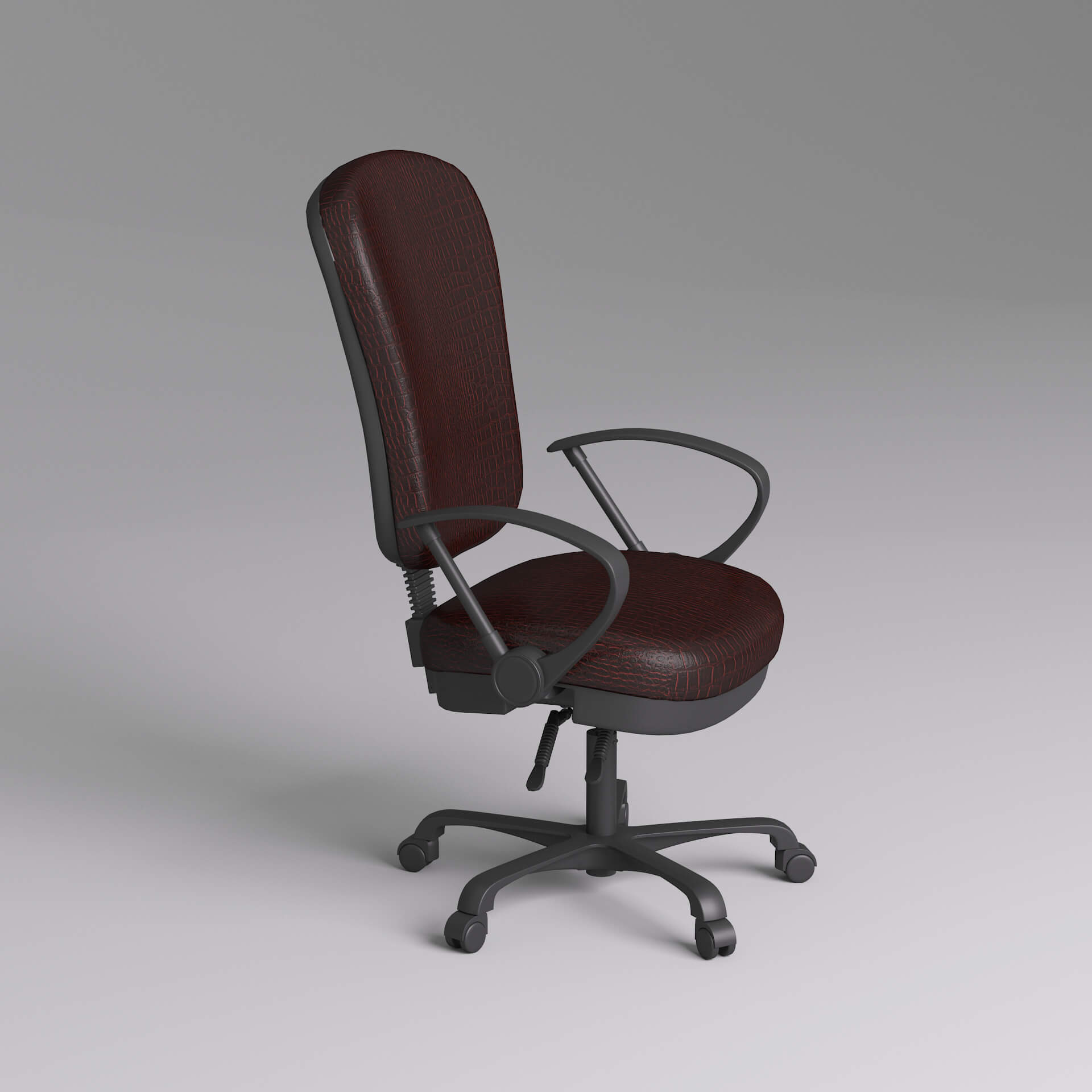 Office Manager Chair 002 - 3D Model by Elshan_3d_artist