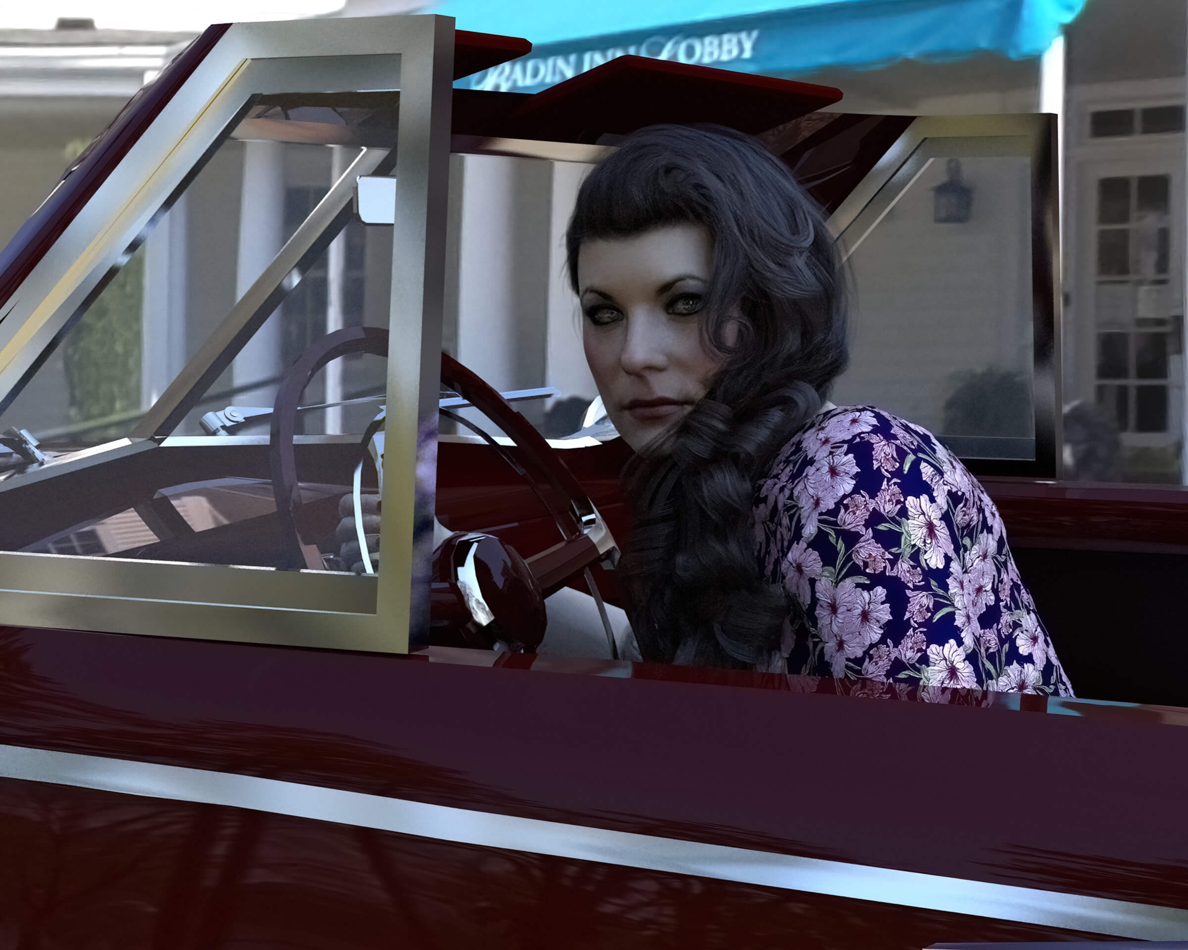 Lady Dimistrescu Revisited 3D Render, Digital Art by Eltuco