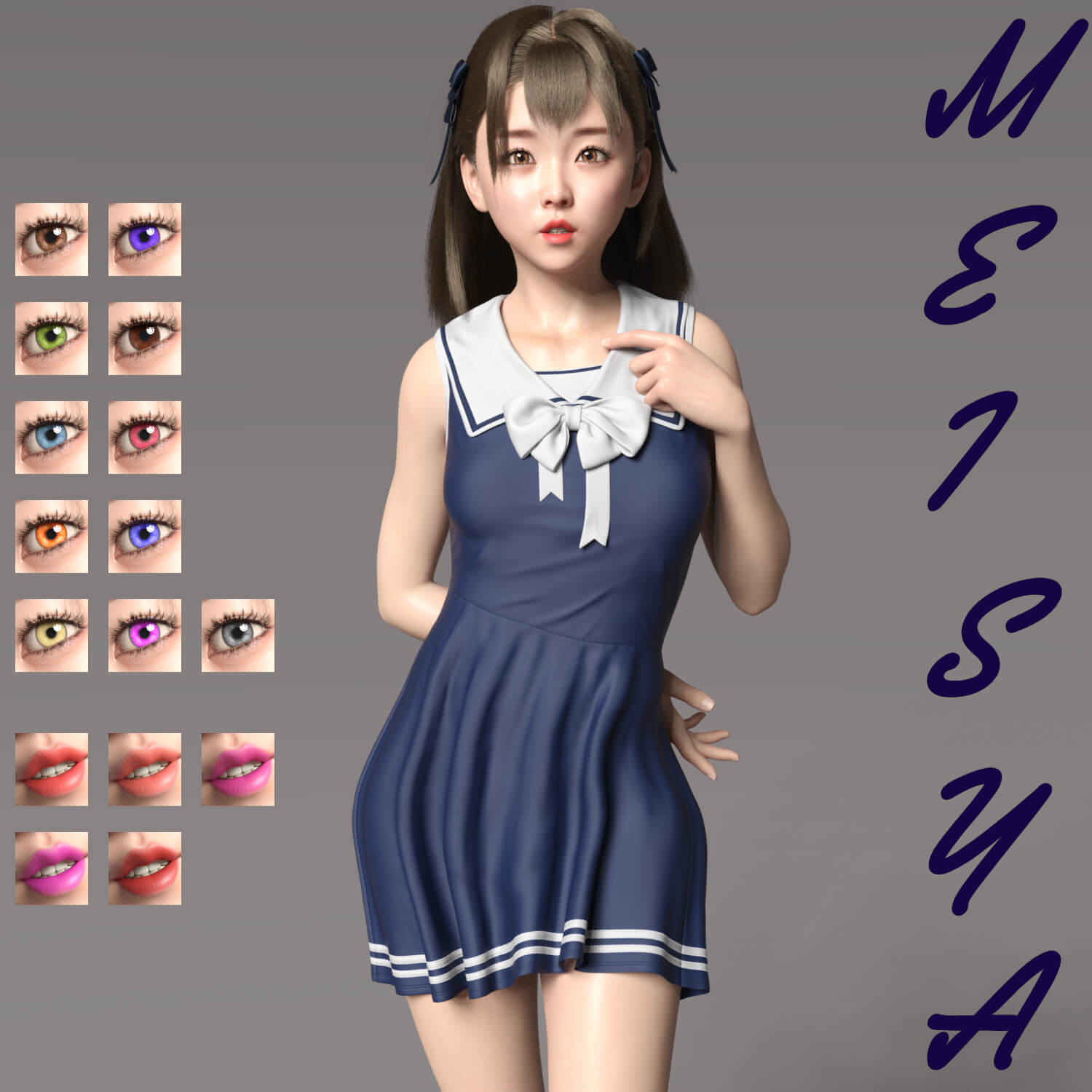 Eaj Meisya for Genesis 8 Female - Daz Content by ElvaAJ