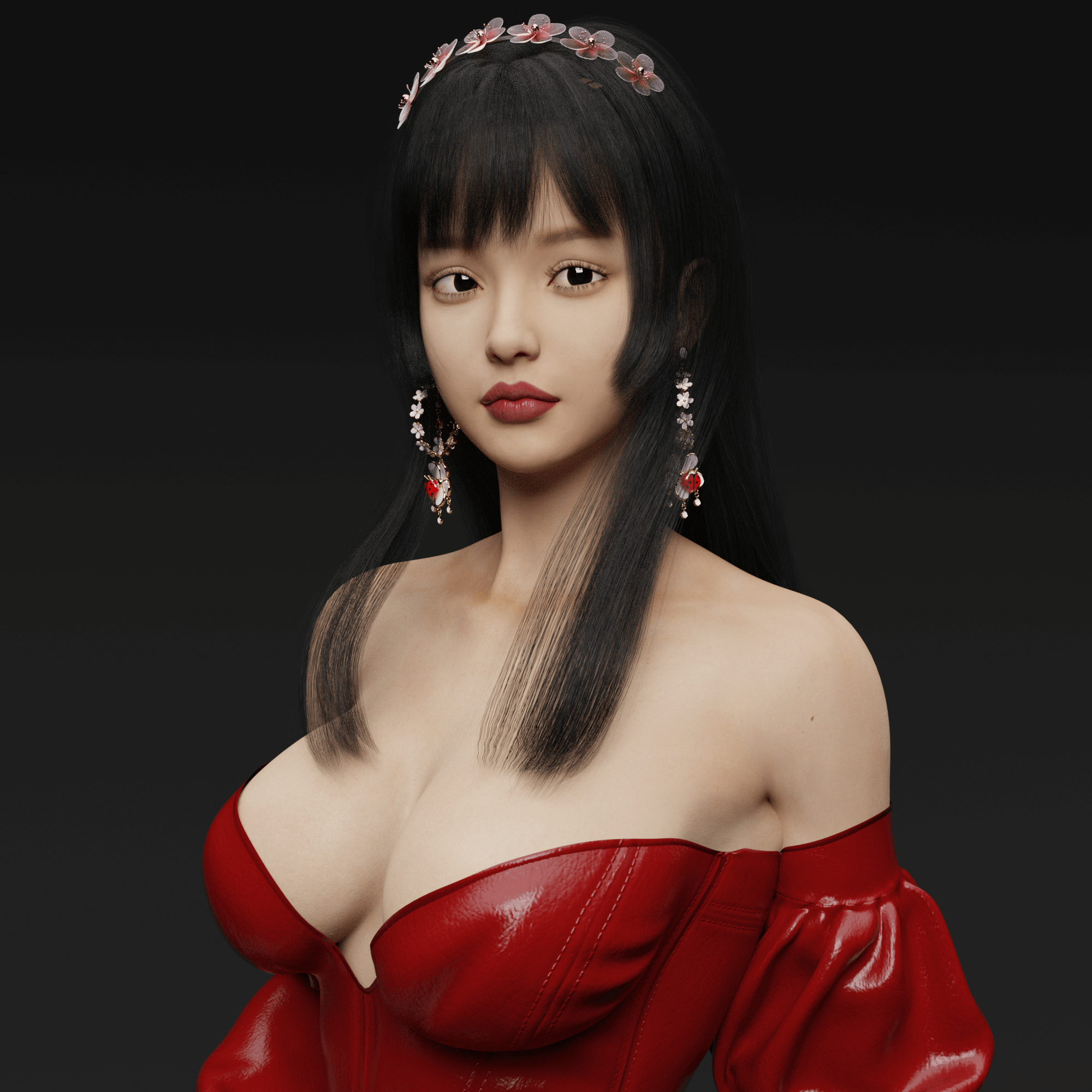 Asa 3D Render, Digital Art by ElvaAJ