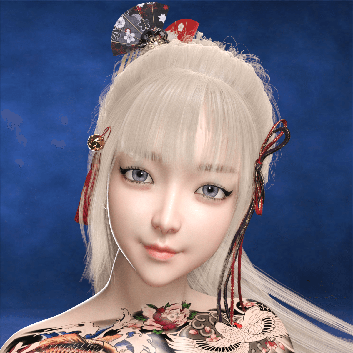 Hei Ran 3D Render, Digital Art by ElvaAJ