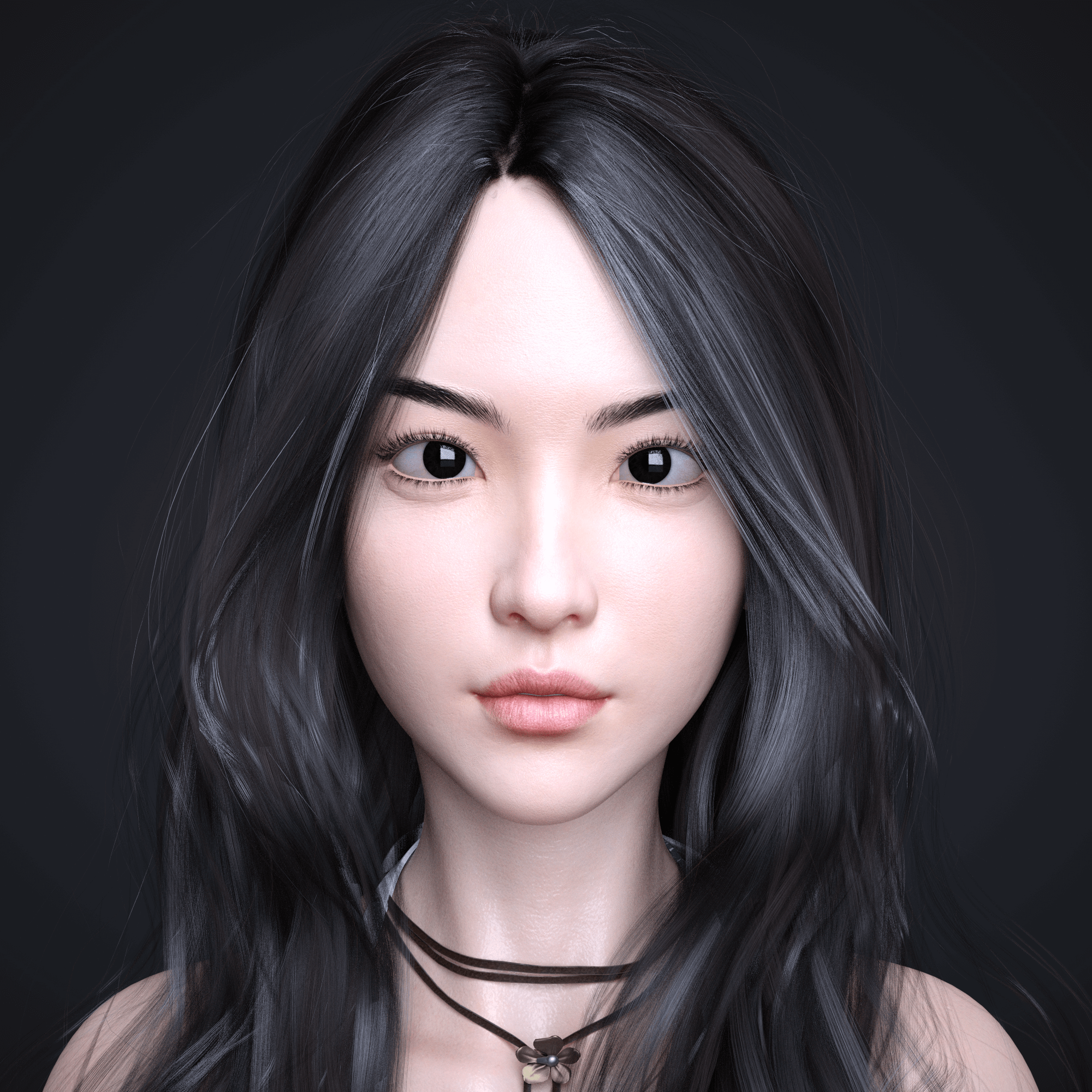 Jisoo 3D Render, Digital Art by ElvaAJ