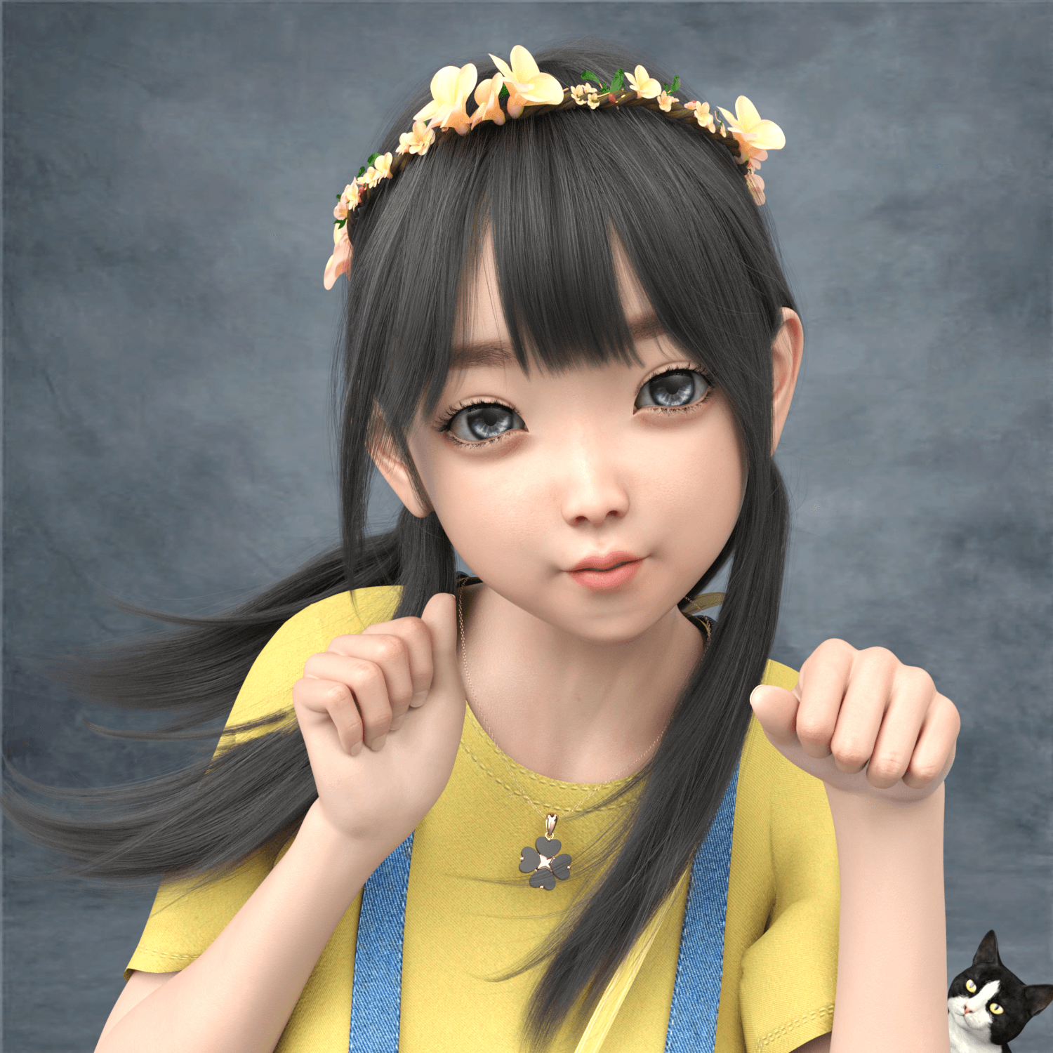 Nayeon 3D Render, Digital Art by ElvaAJ