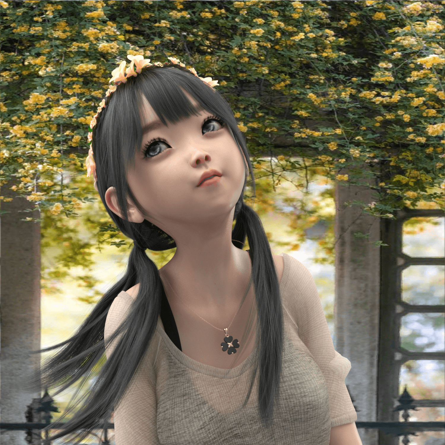 Nayeon 3D Render, Digital Art by ElvaAJ