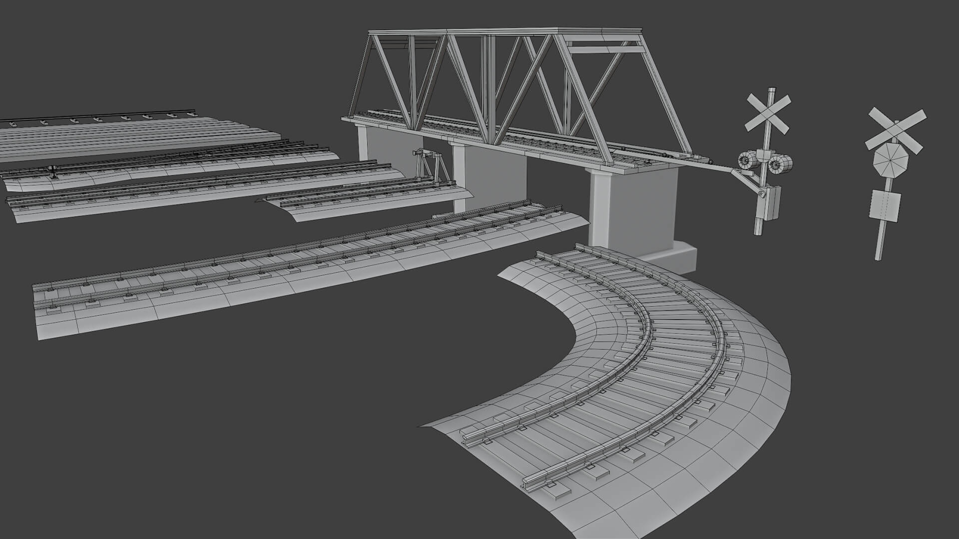 Railroad Pack - 3D Model by elvair