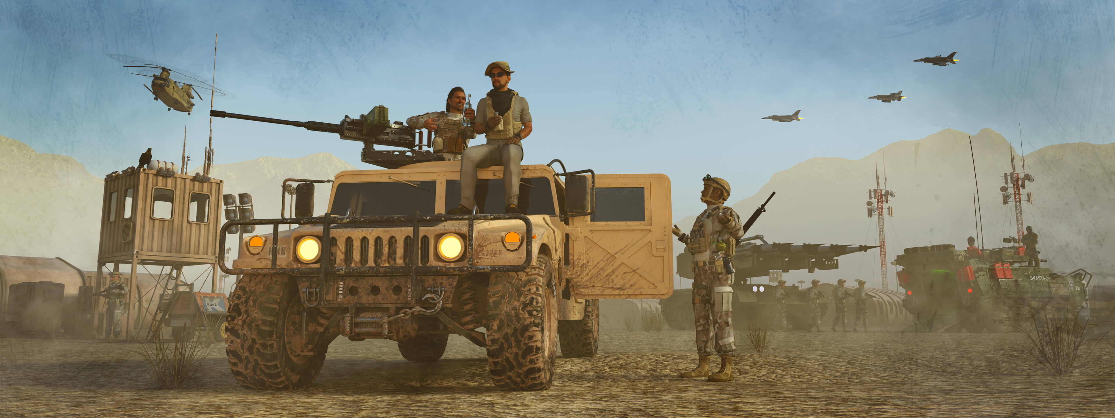 Choices 3D Render, Digital Art by emarukk