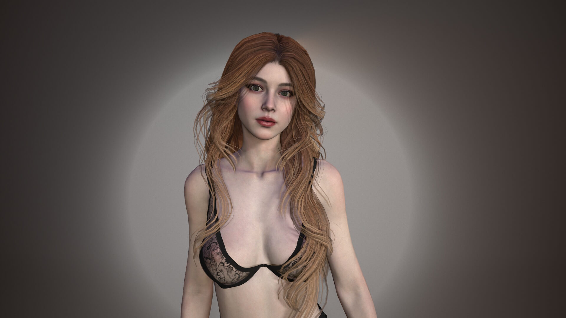 Fantasy Lady - 3D Model by Emi Elve