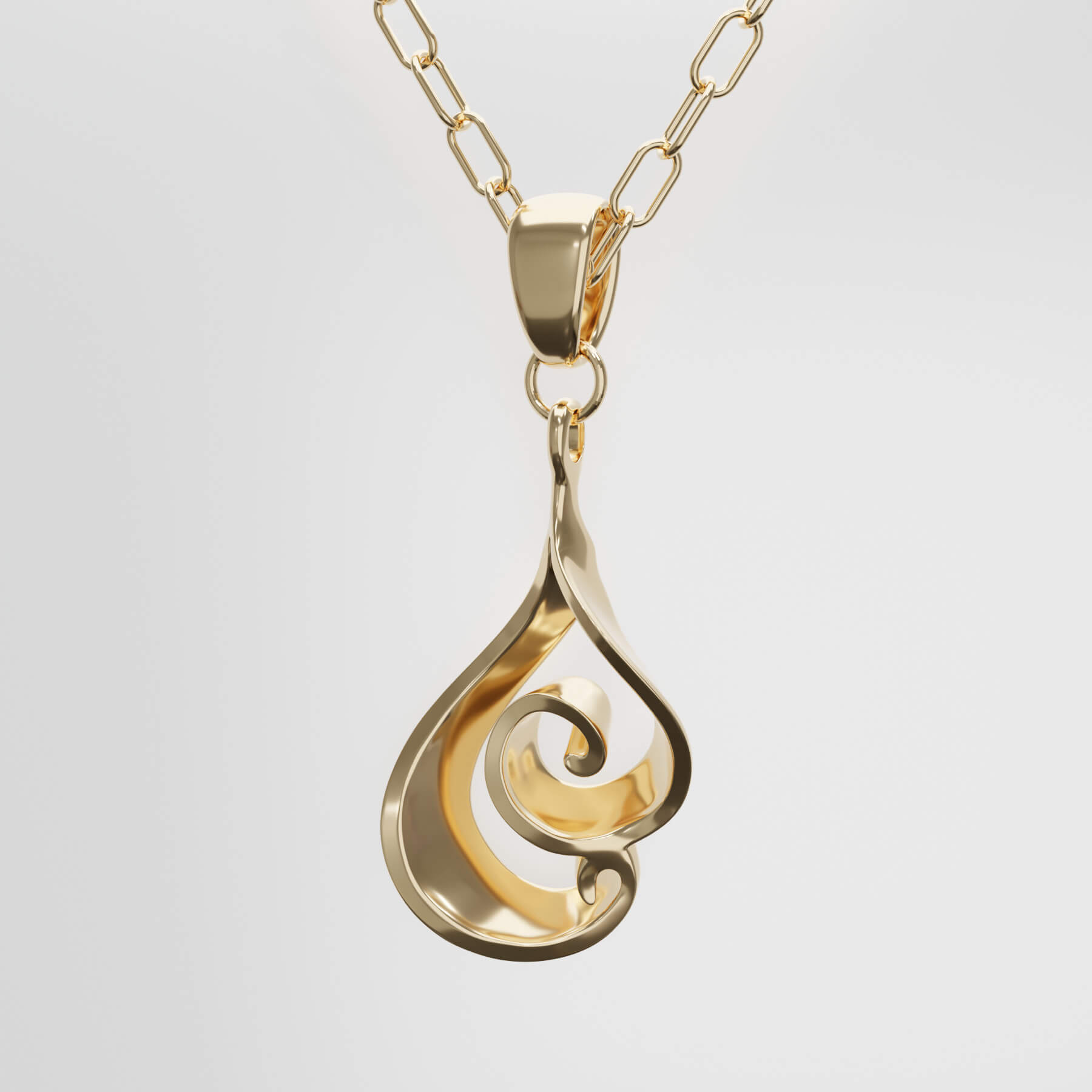 Earring Form 55 - 3D Model by Emir20