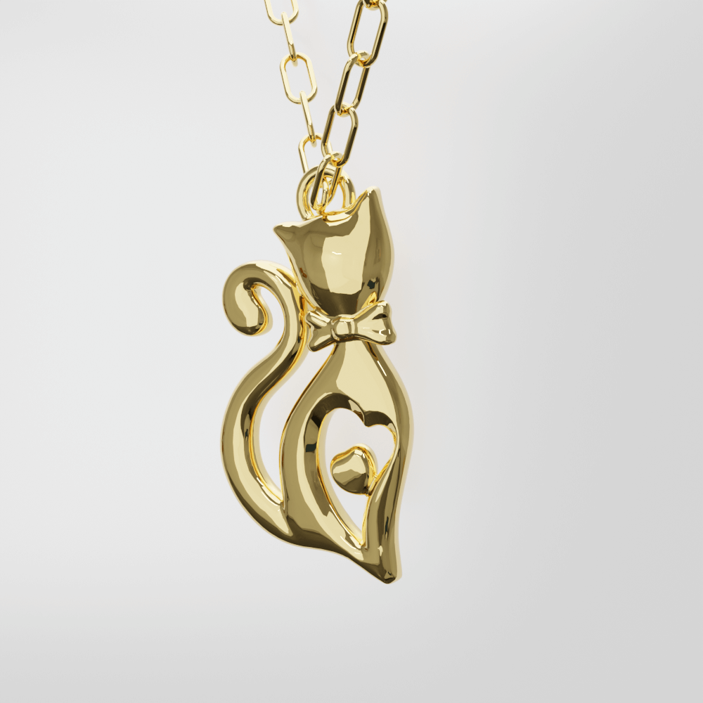 cat 3D Render, Digital Art by Emir20