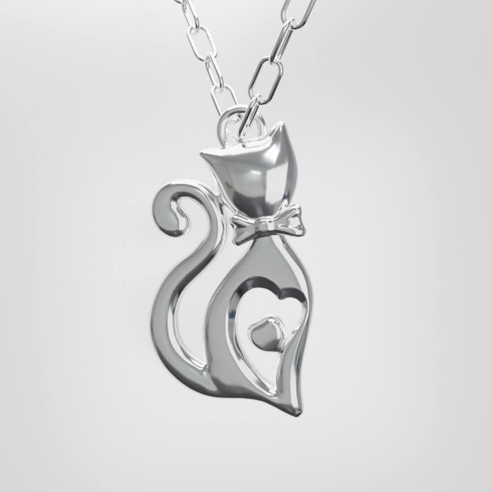 Gold Cat 02 Animal - 3D Model by Emir20