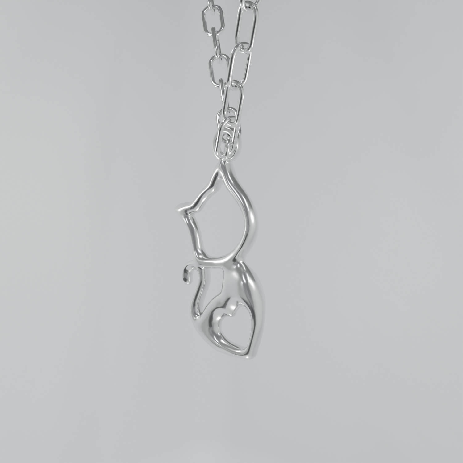 Golden Cat 01 Em - 3D Model by Emir20