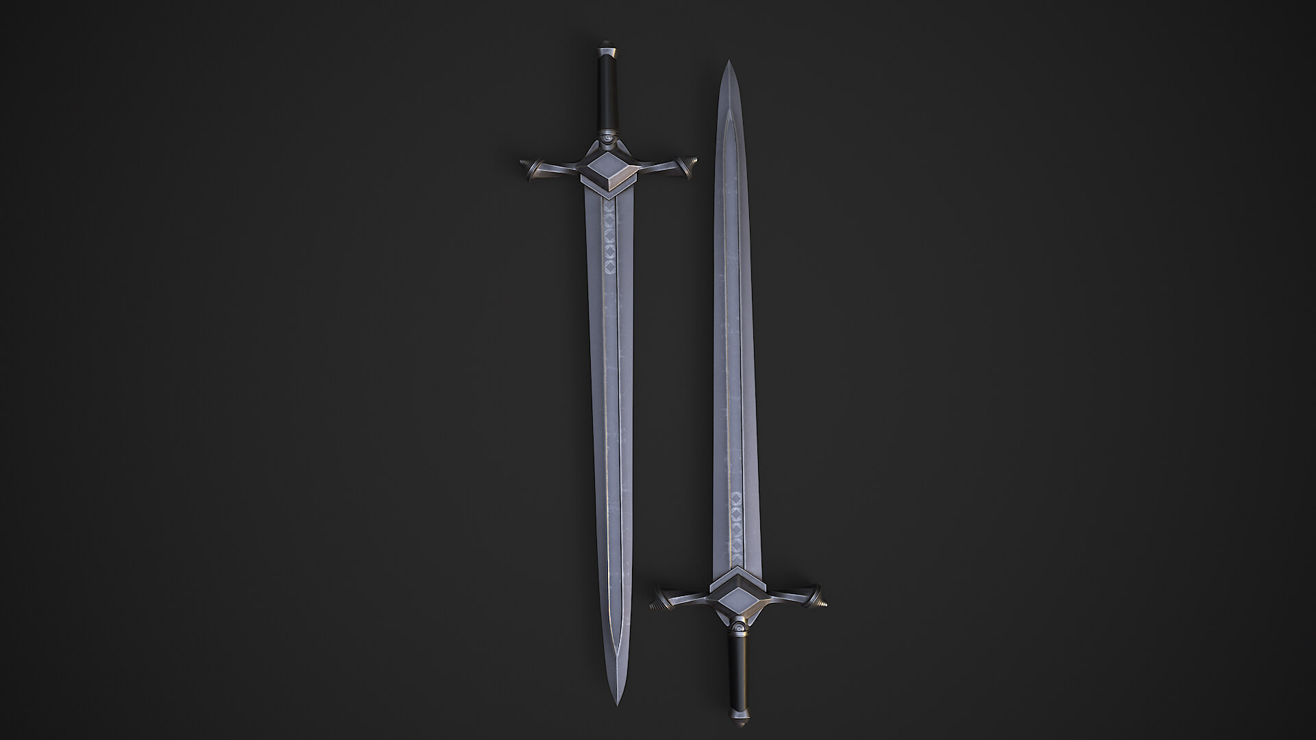 Medieval Swords - 3D Model by EmreAkcan