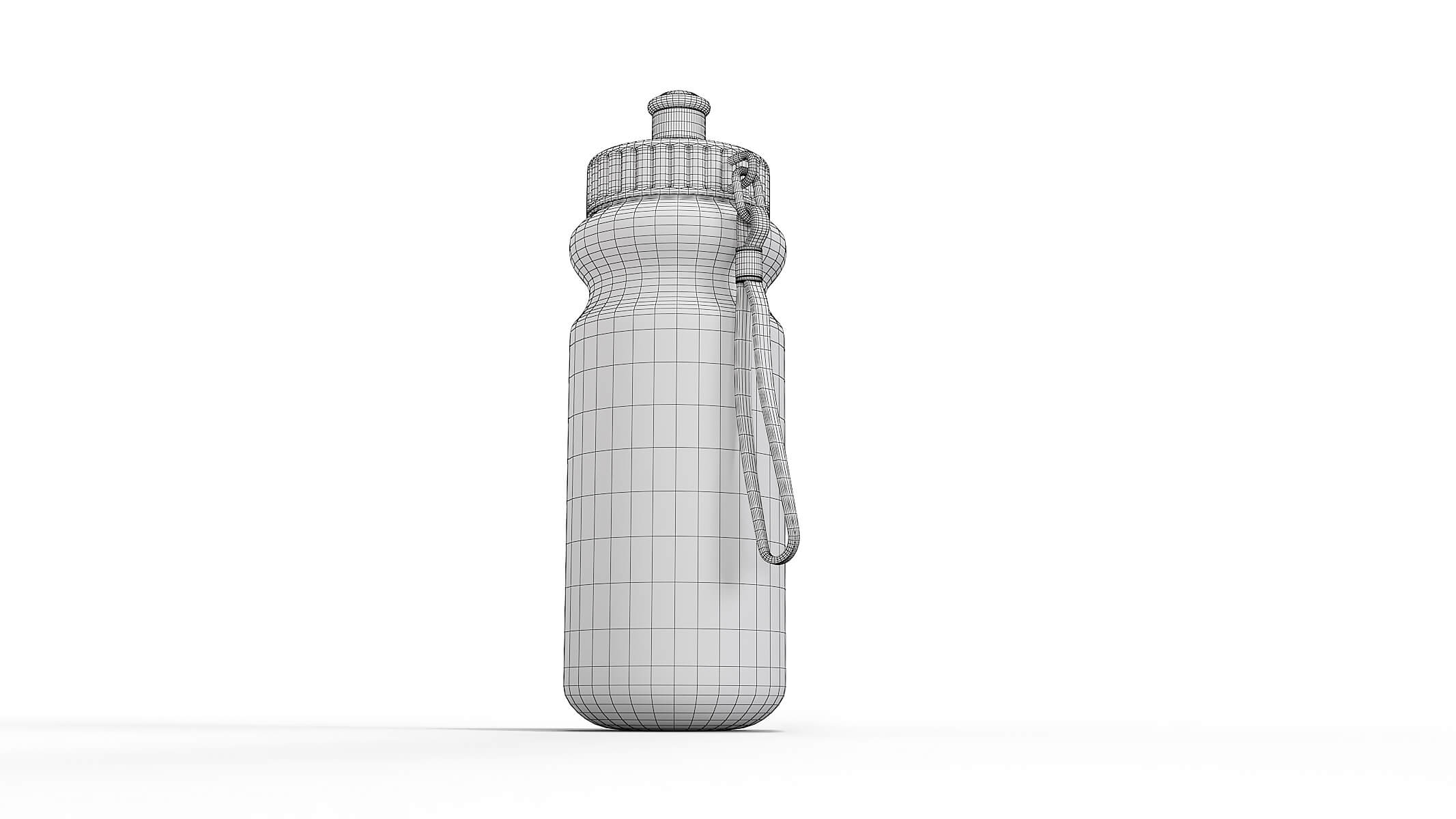 ABC Water Bottle - 3D Model by enamulroni