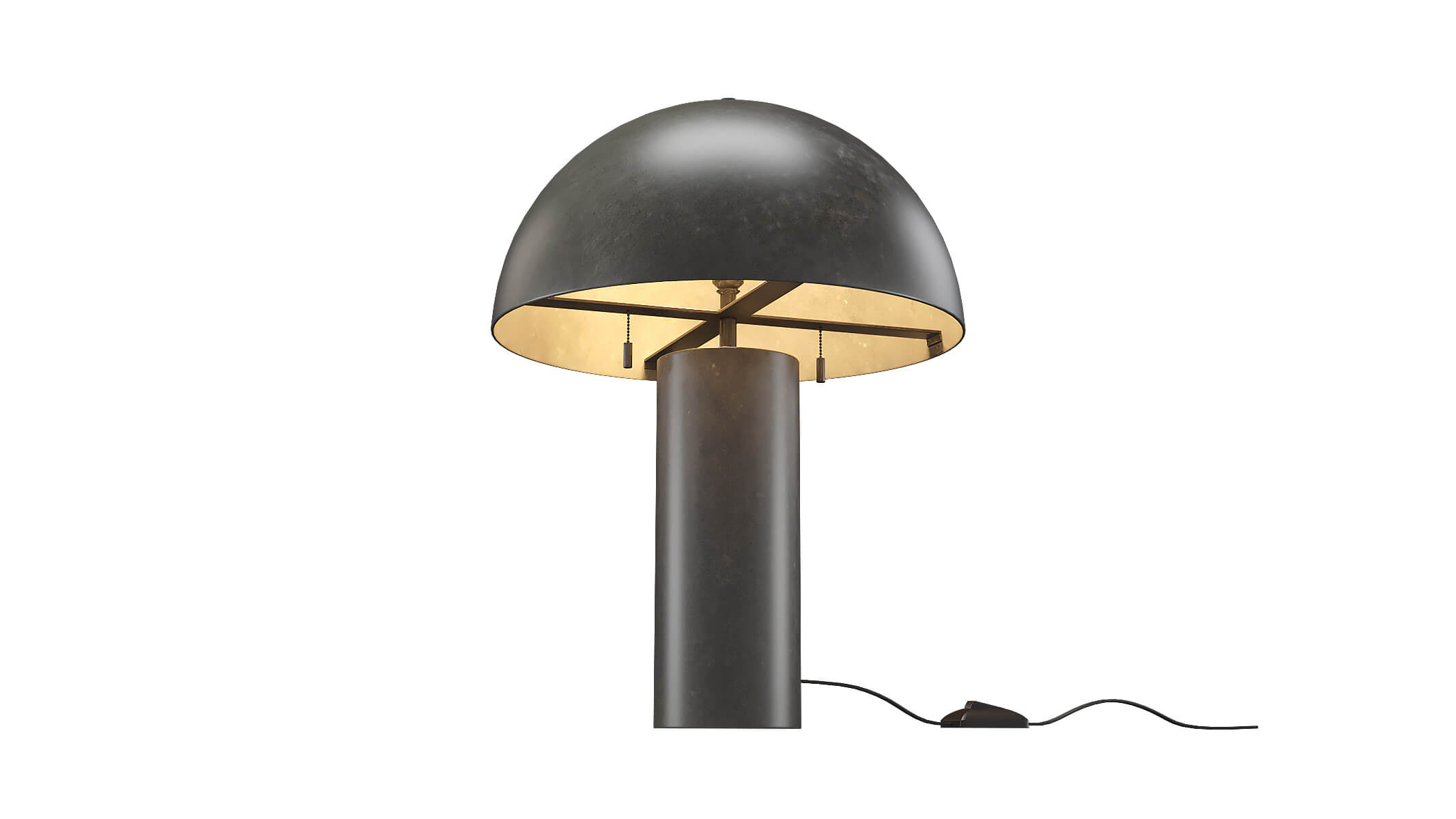 Harley Table Lamp Gunmetal - 3D Model by enamulroni