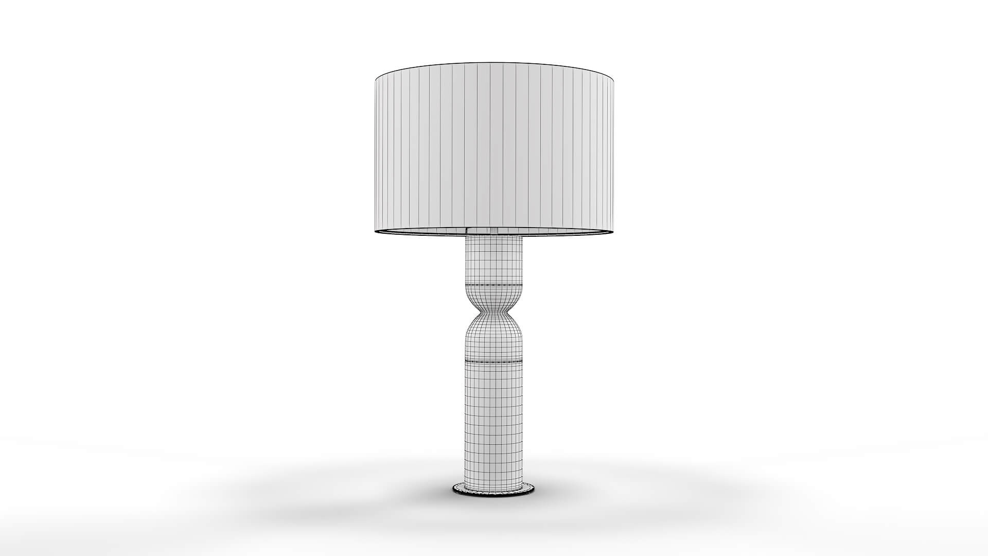 Jaxon Table Lamp Hua-68309 3D Model by enamulroni