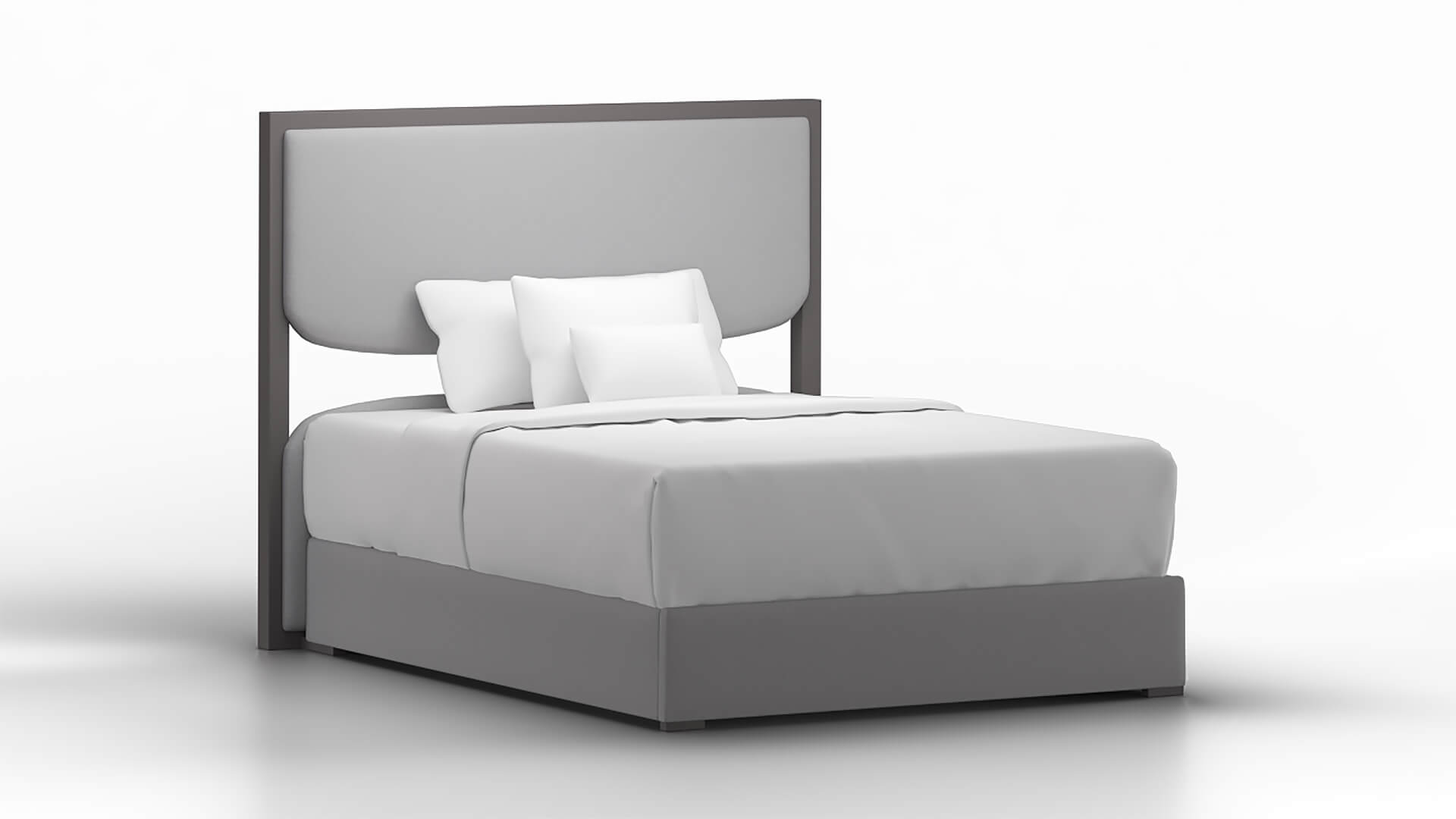 Modern Custom Bed V1 - 3D Model by enamulroni