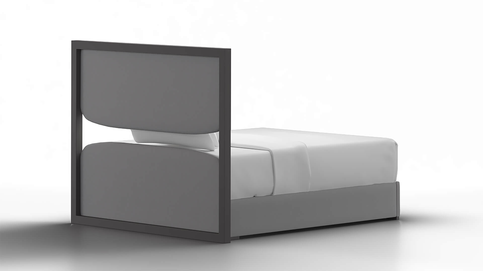 Modern Custom Bed V1 - 3D Model by enamulroni