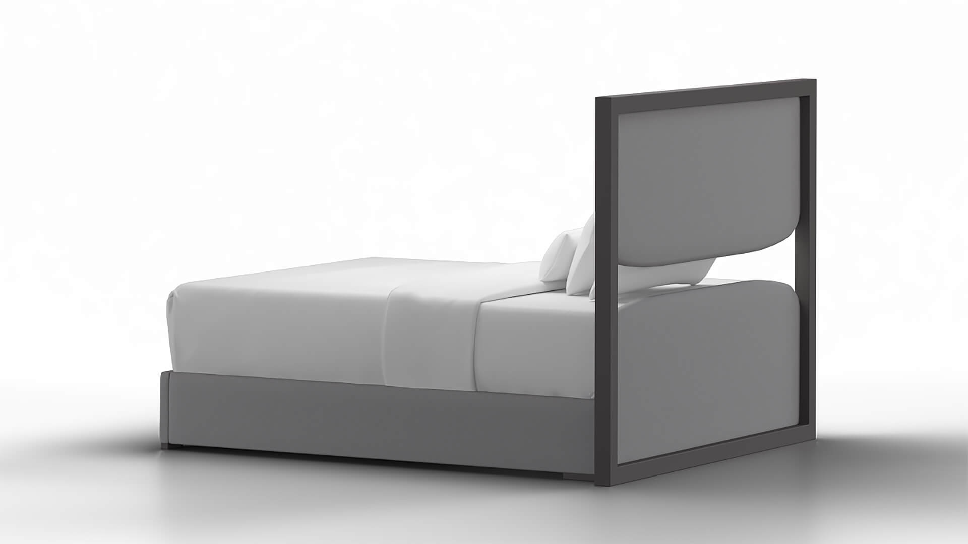 Modern Custom Bed V1 - 3D Model by enamulroni