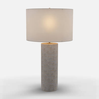 Uttermost Monolith Gray Table Lamp - 3D Model by enamulroni