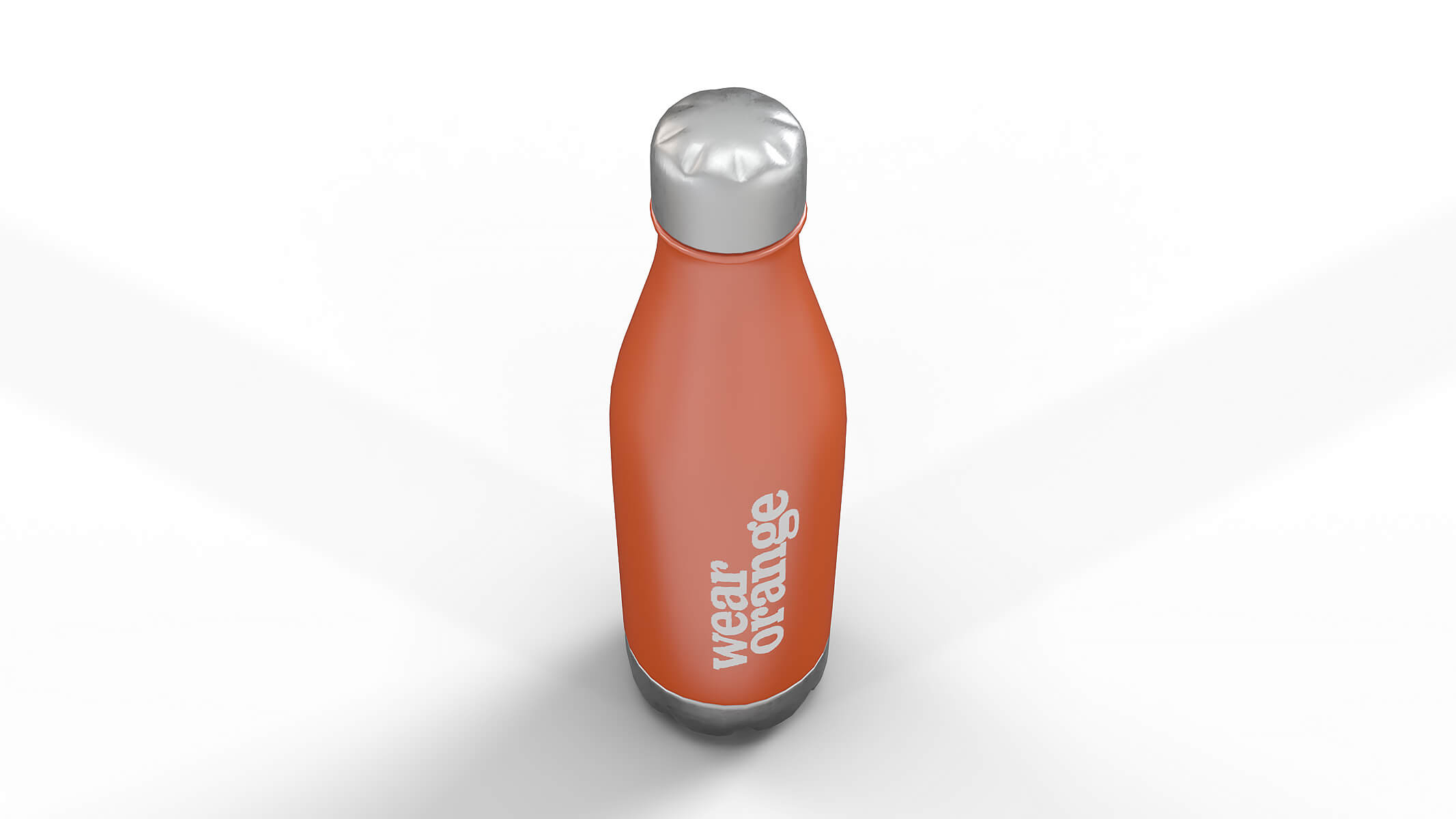 Wear Orange Water Bottle - 3D Model by enamulroni