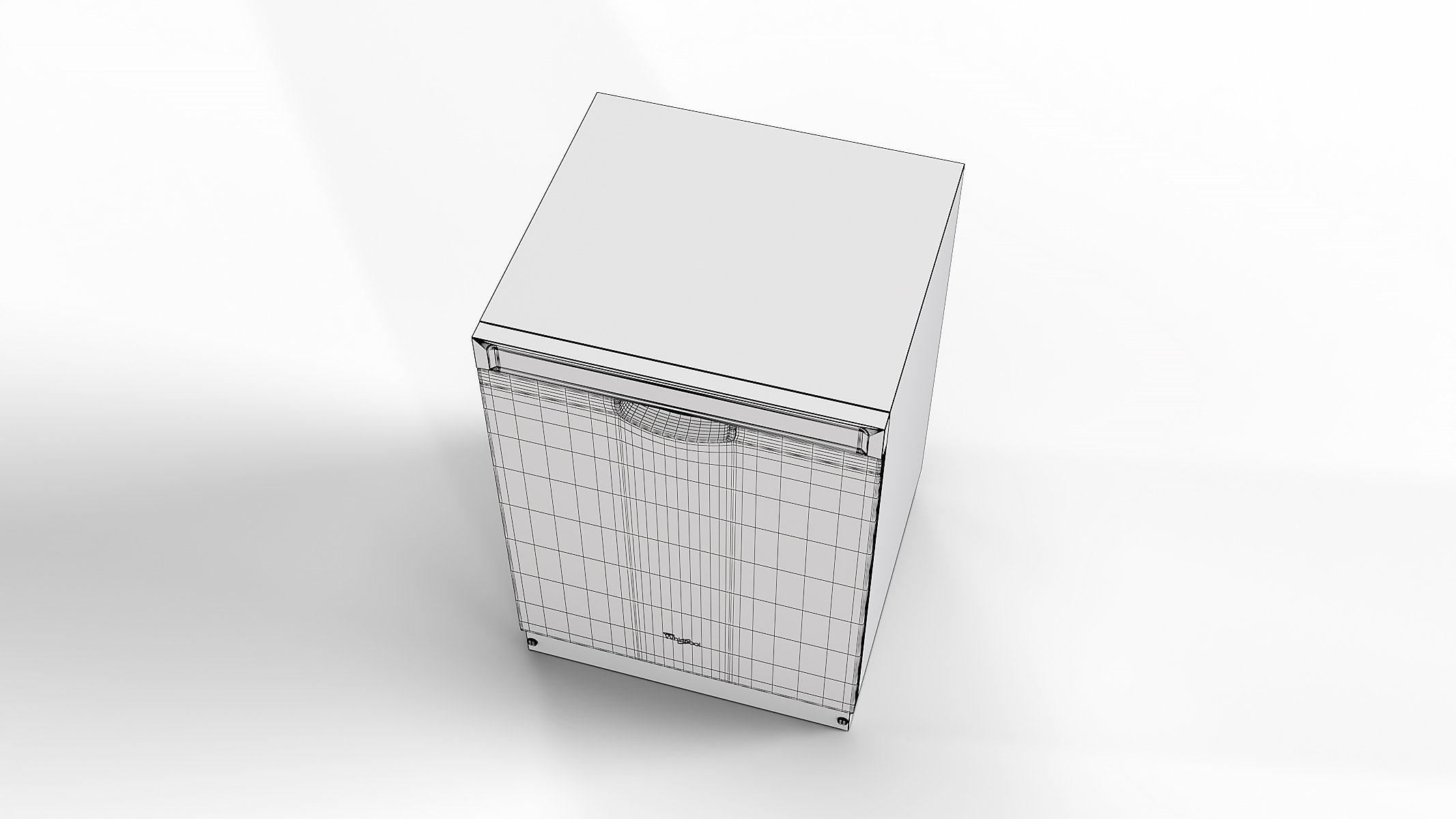 Whirlpool Dishwasher Wdf520Padm - 3D Model by enamulroni