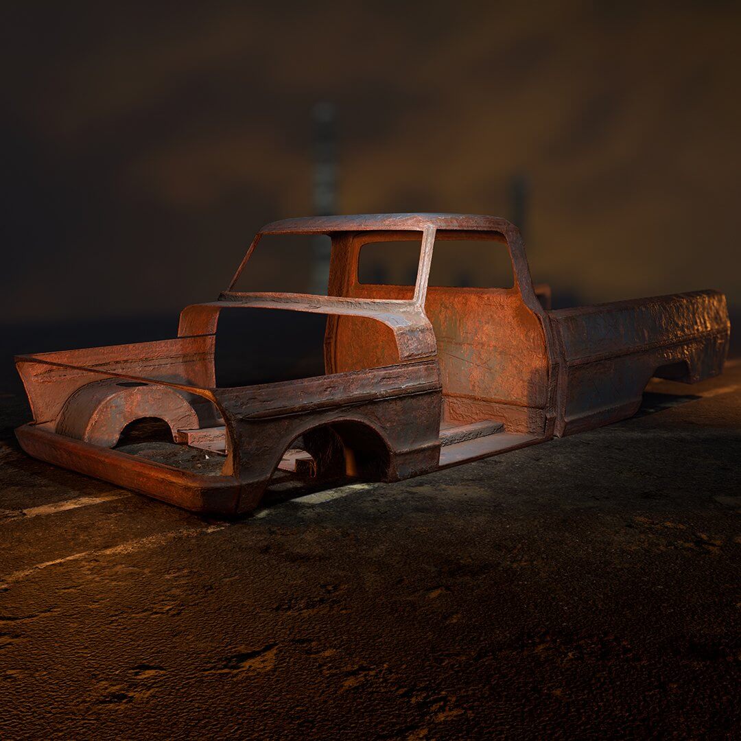 Car Body - 02 3D Model by engage-studios