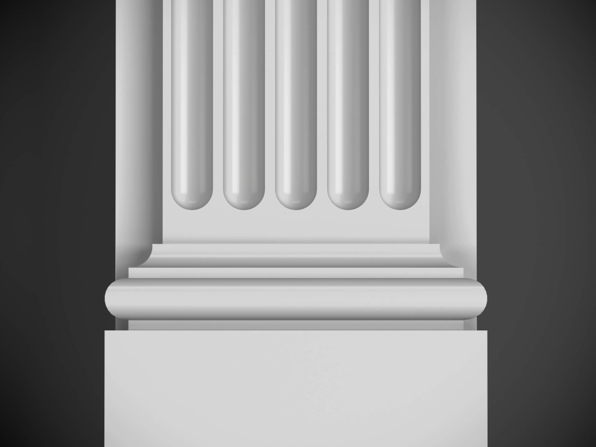 +150 Pilasters Collection Kitbash - 3D Model by engmianoa