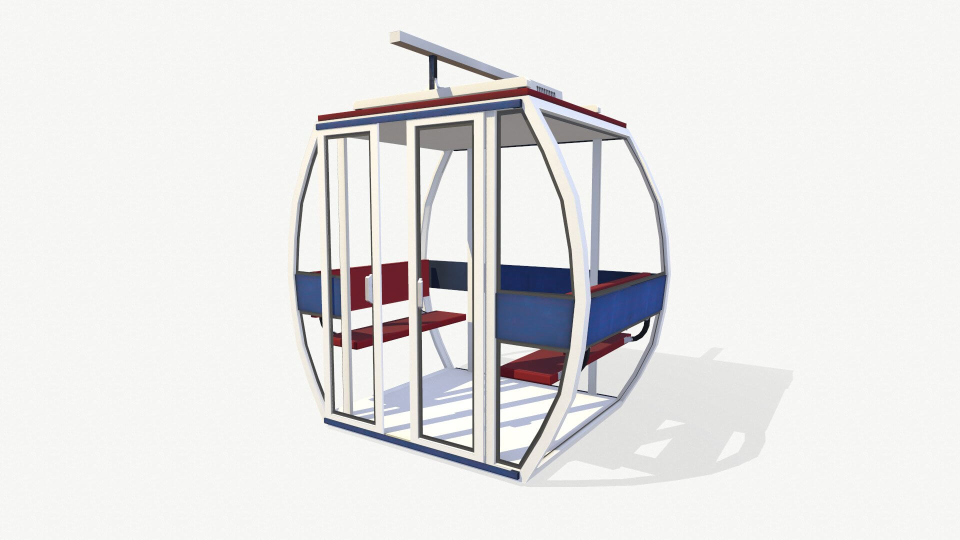 Ferris Wheel Cart - 3D Model by Enkarra