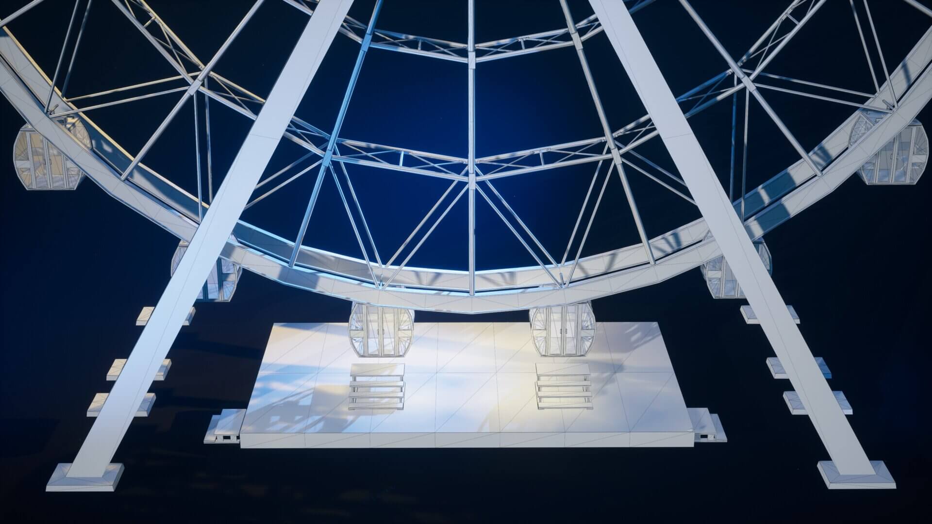 Ferris Wheel - 3D Model by Enkarra