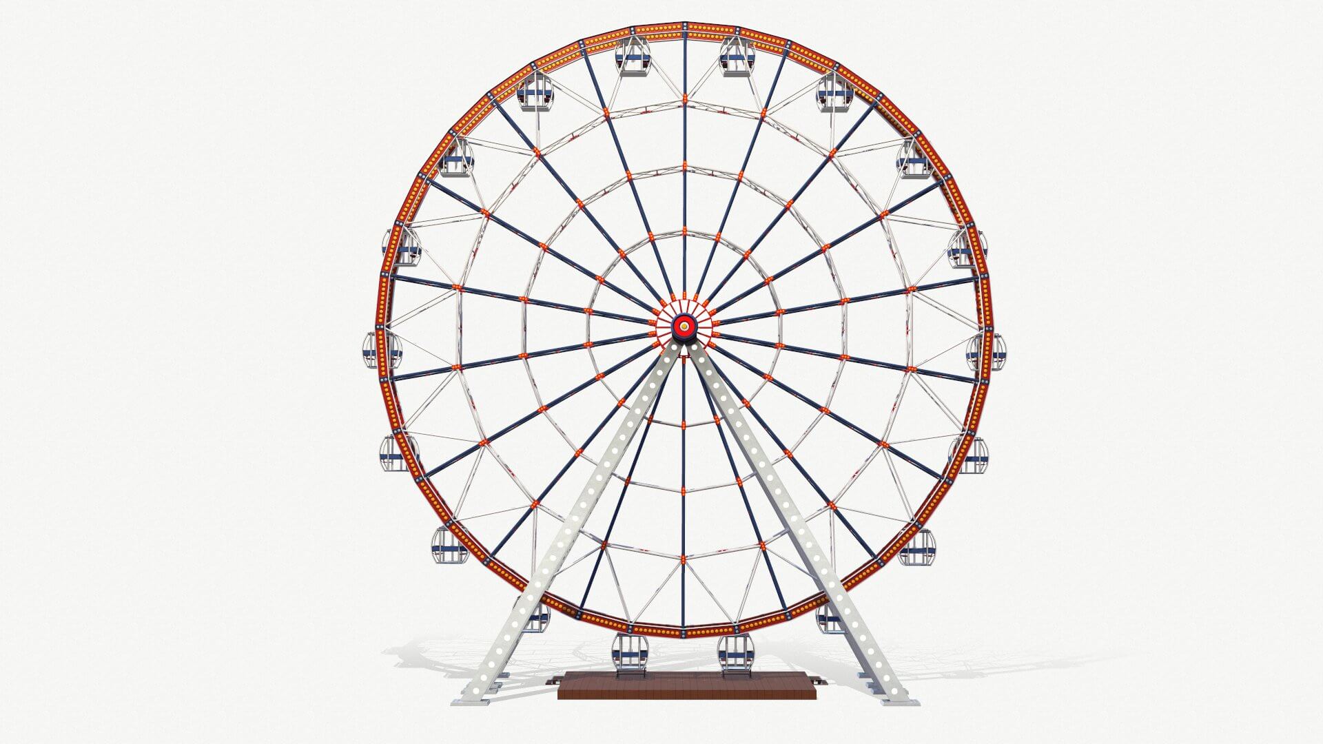 Ferris Wheel - 3D Model by Enkarra