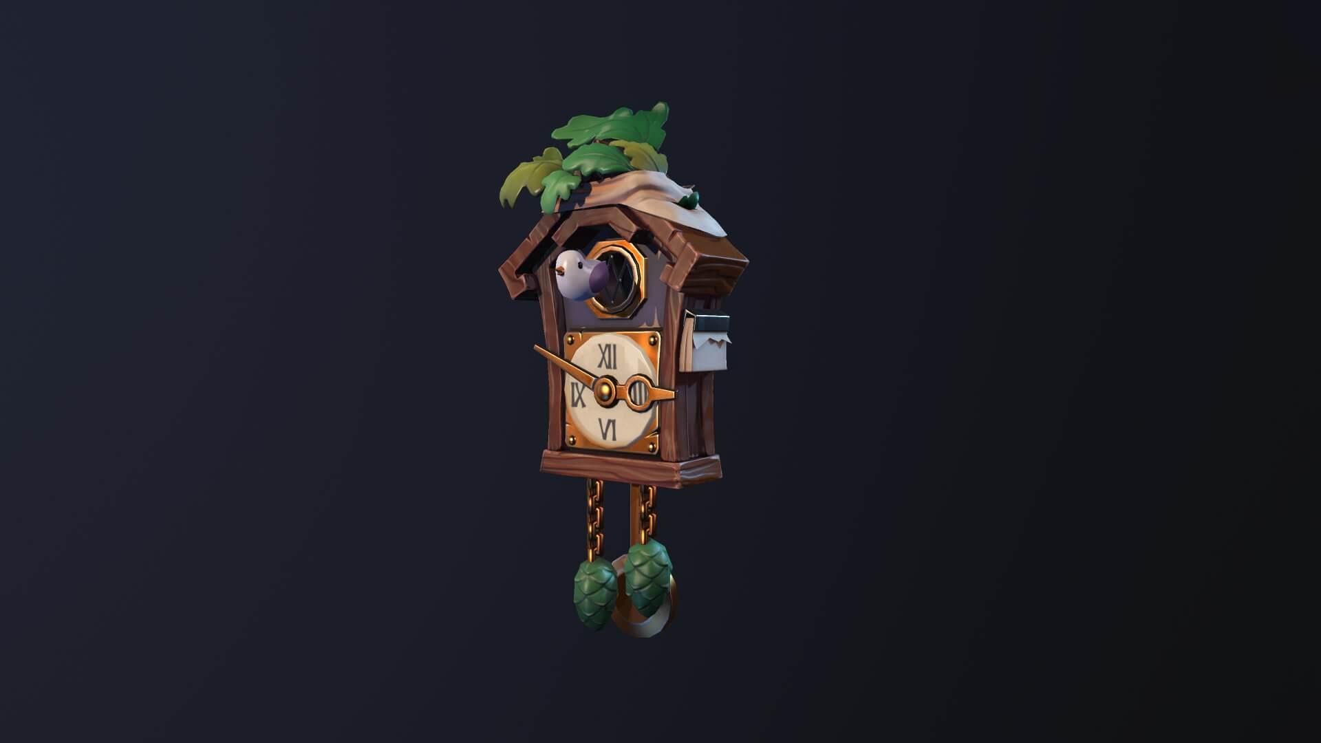 Cuckoo Clock - 3D Model by Enkarra