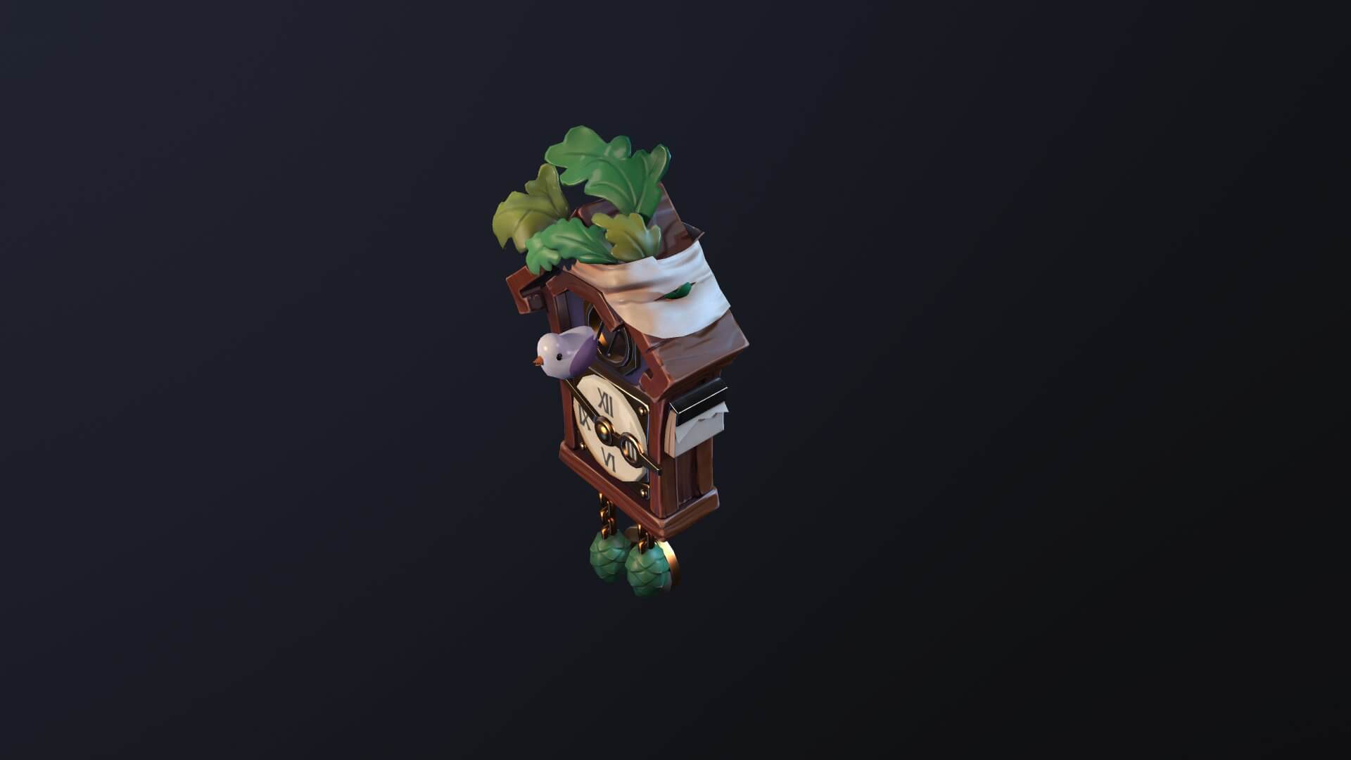 Cuckoo Clock - 3D Model by Enkarra