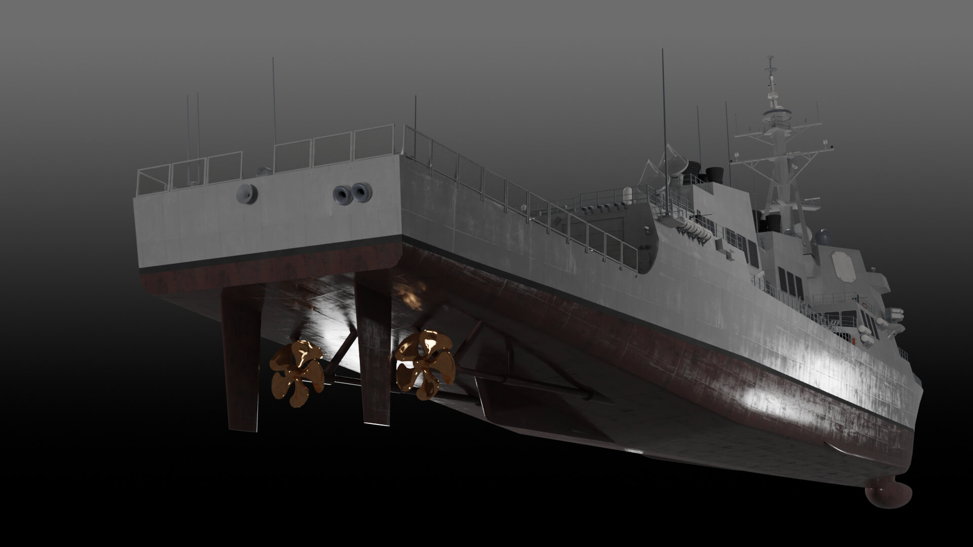 Arleigh Burke Flight Iia - 3D Model by ennuishao