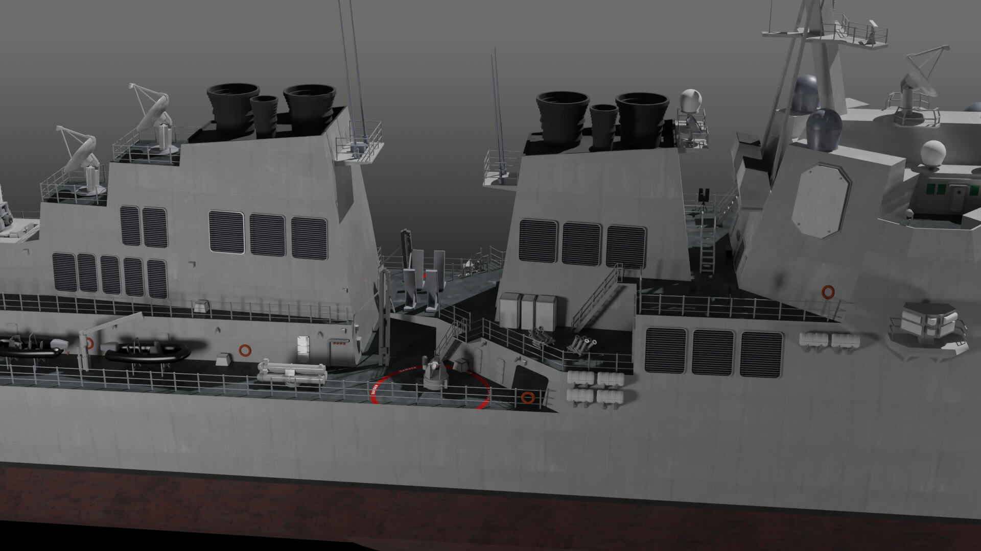 Arleigh Burke Flight Iia - 3D Model by ennuishao