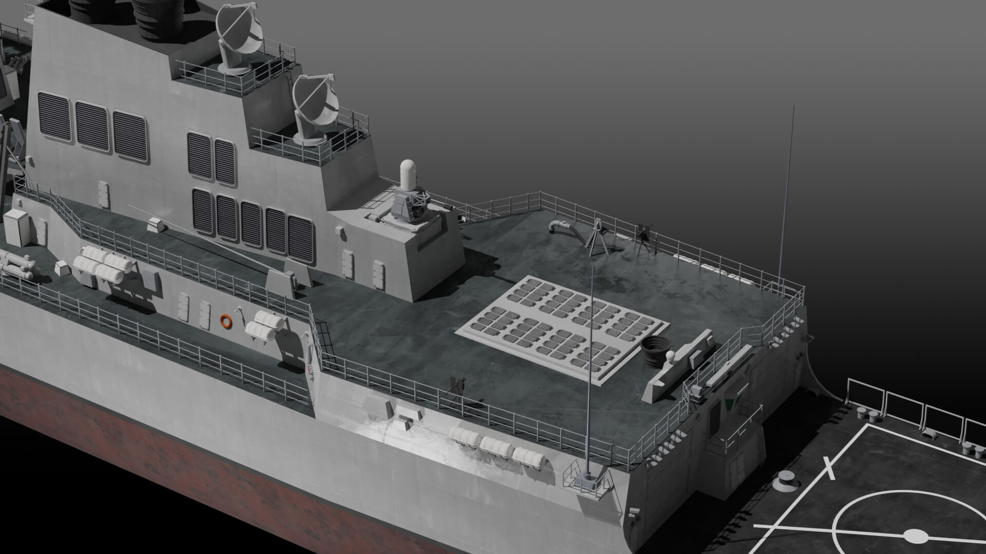 Arleigh Burke Flight Iia - 3D Model by ennuishao