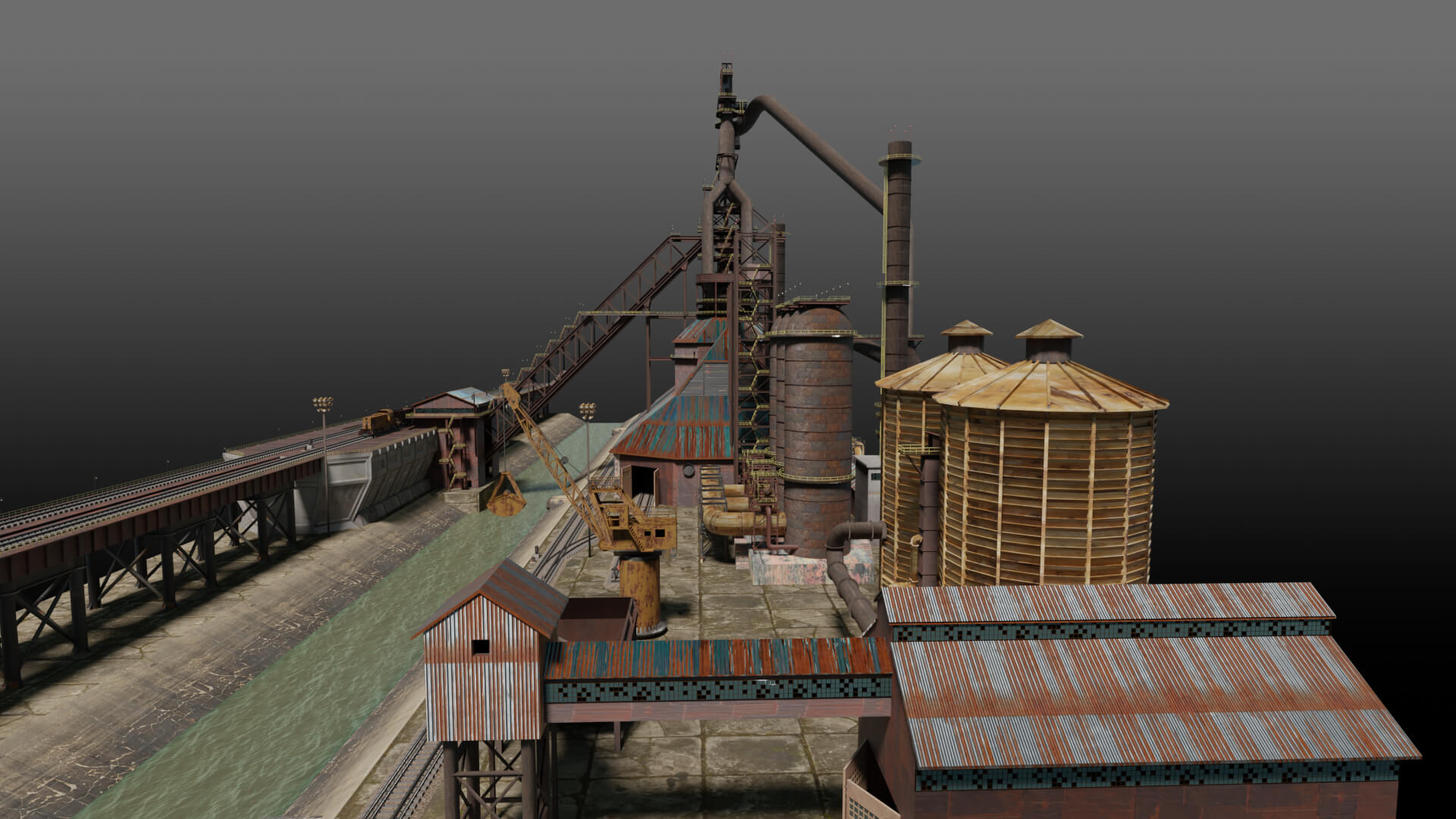 Blast Furnace - 3D Model by ennuishao