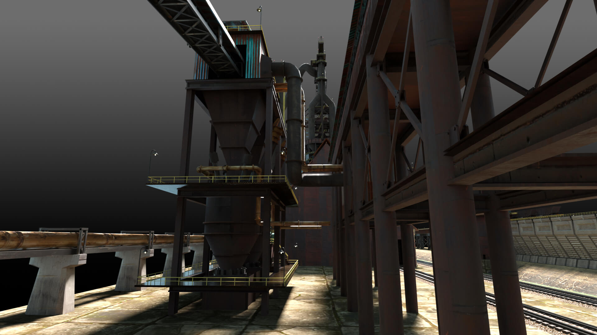 Blast Furnace - 3D Model by ennuishao