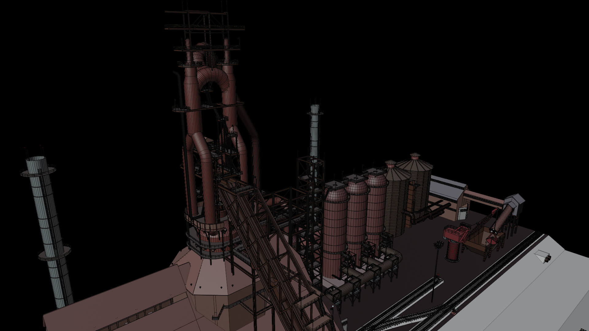 Blast Furnace - 3D Model by ennuishao