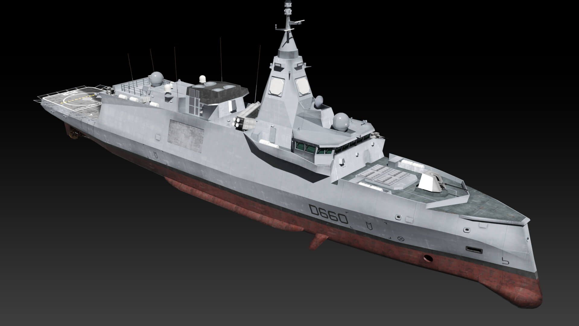 Modern French Navy Warships by ennuishao