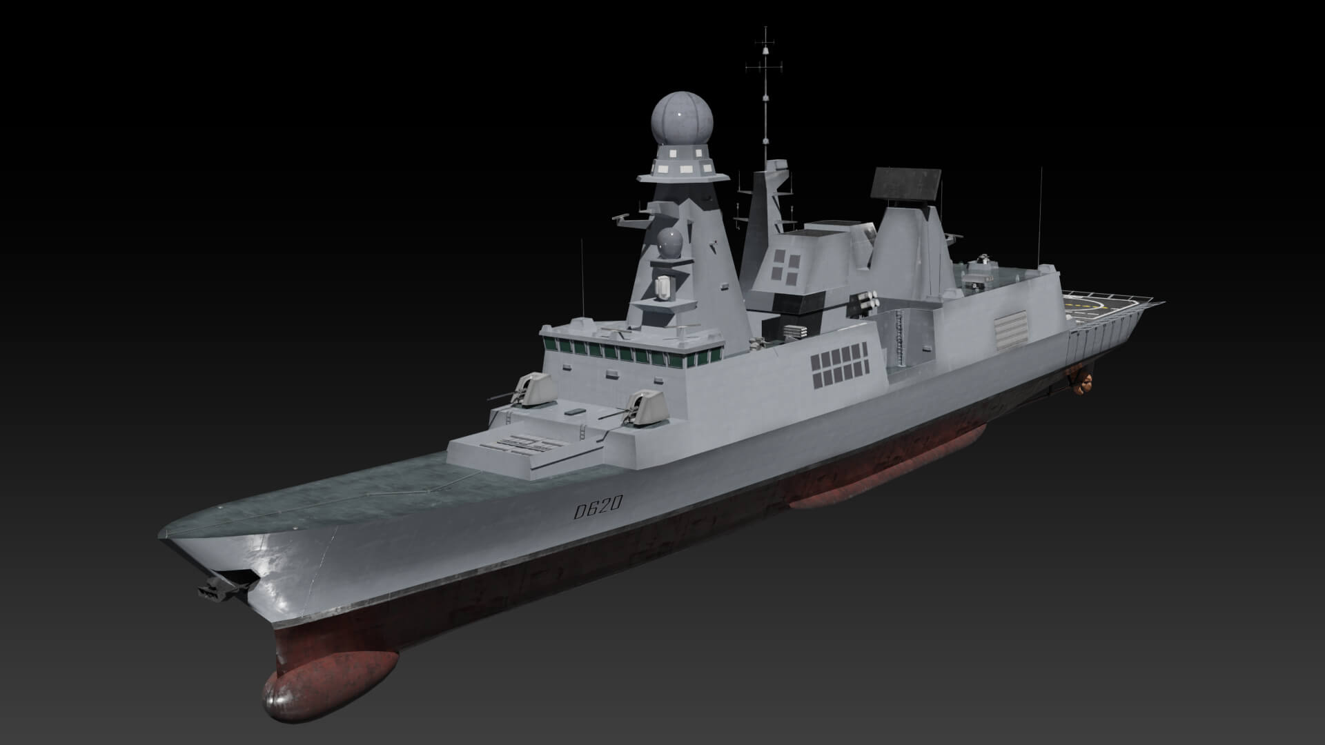 Modern French Navy Warships by ennuishao