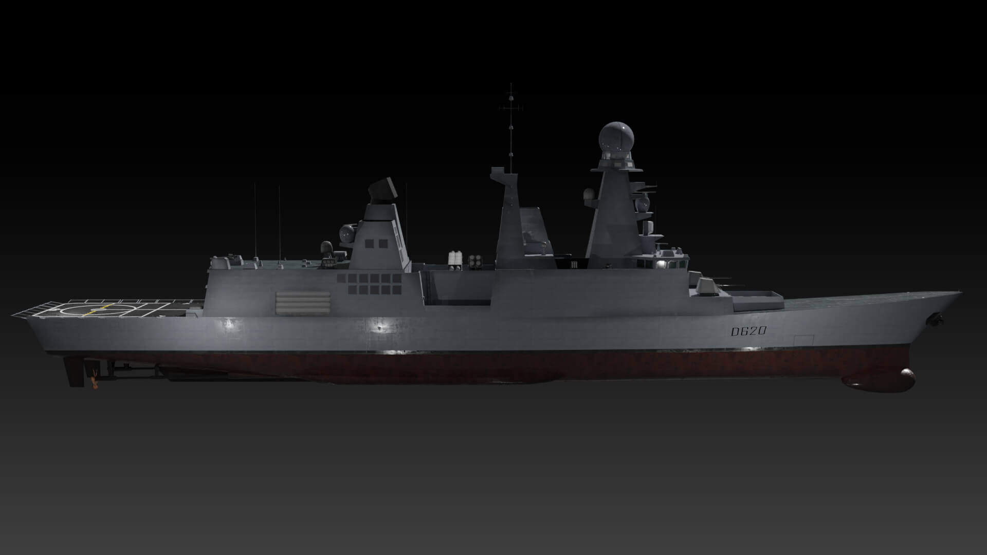 Modern French Navy Warships by ennuishao