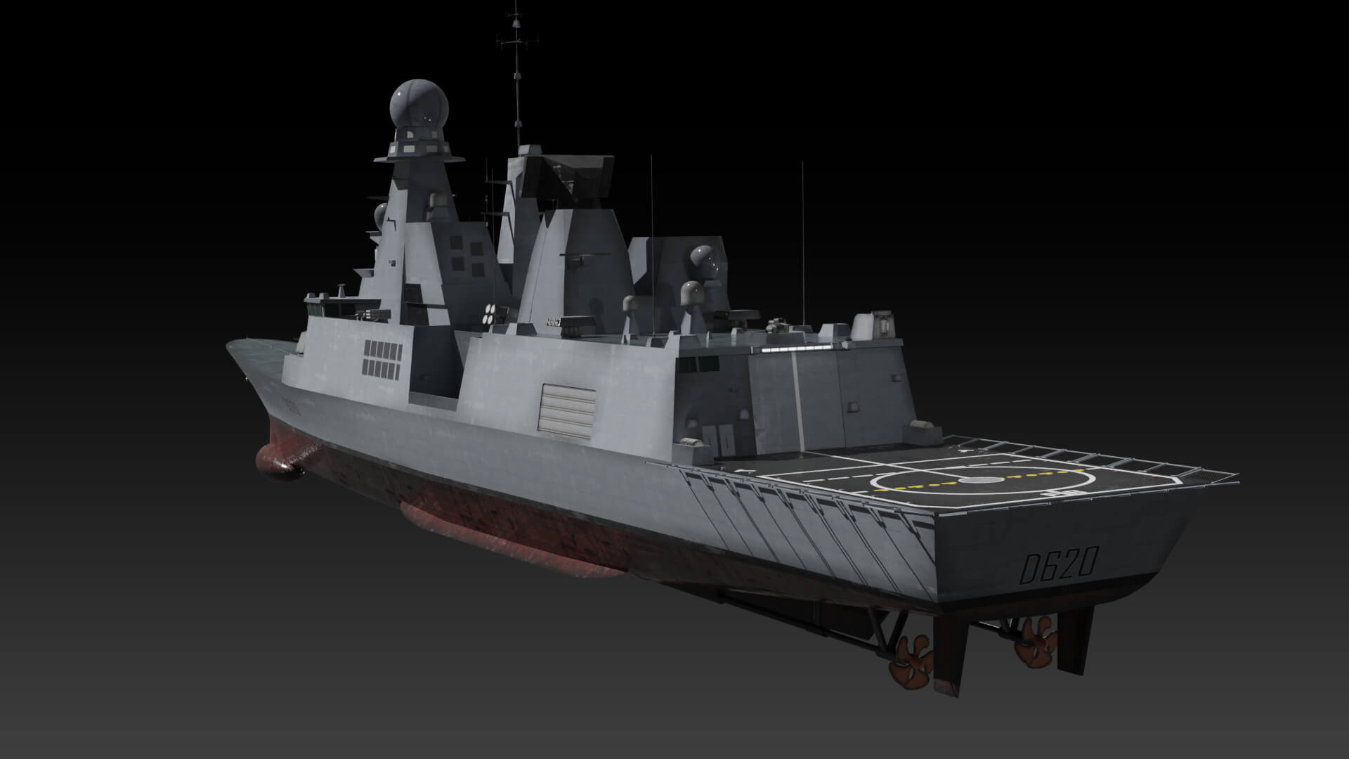 Modern French Navy Warships by ennuishao