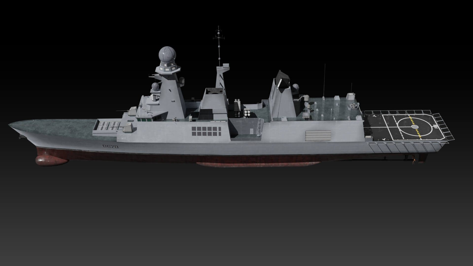 Modern French Navy Warships by ennuishao