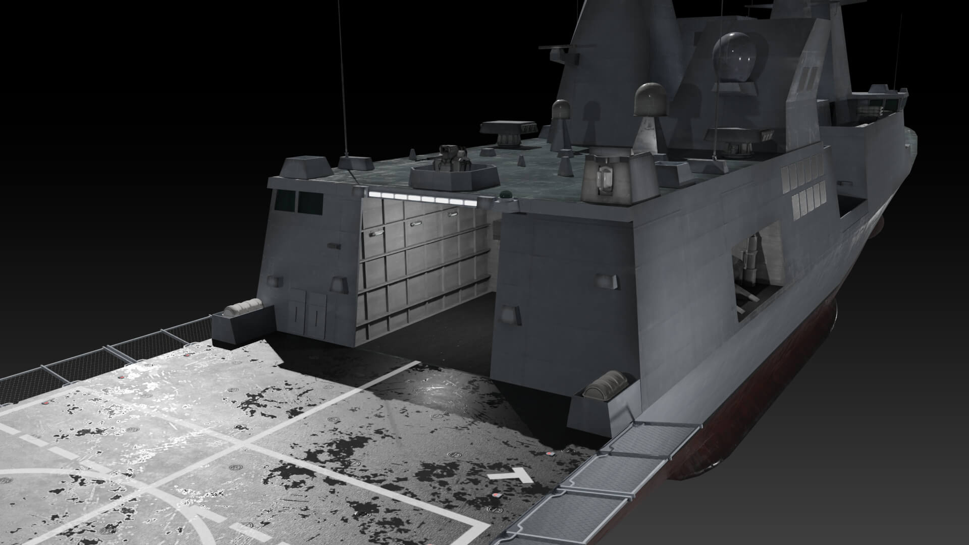 Modern French Navy Warships by ennuishao