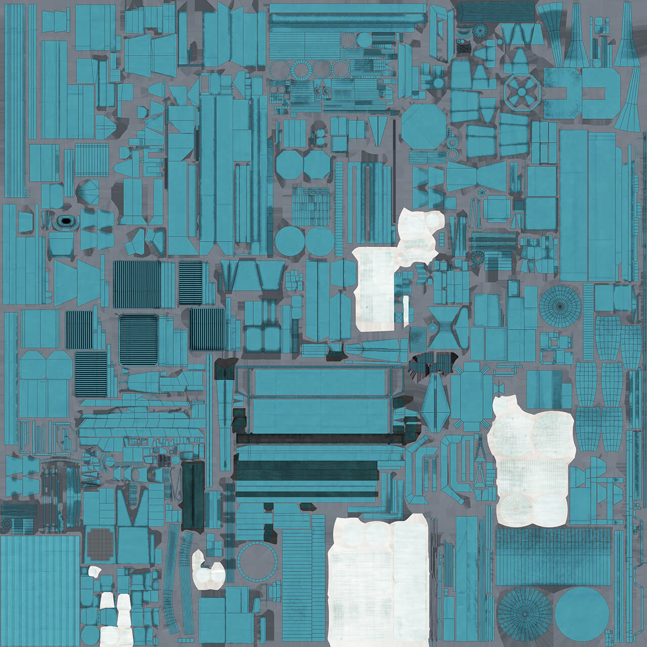 ITS Trieste aircraft carrier - 3D Model by ennuishao