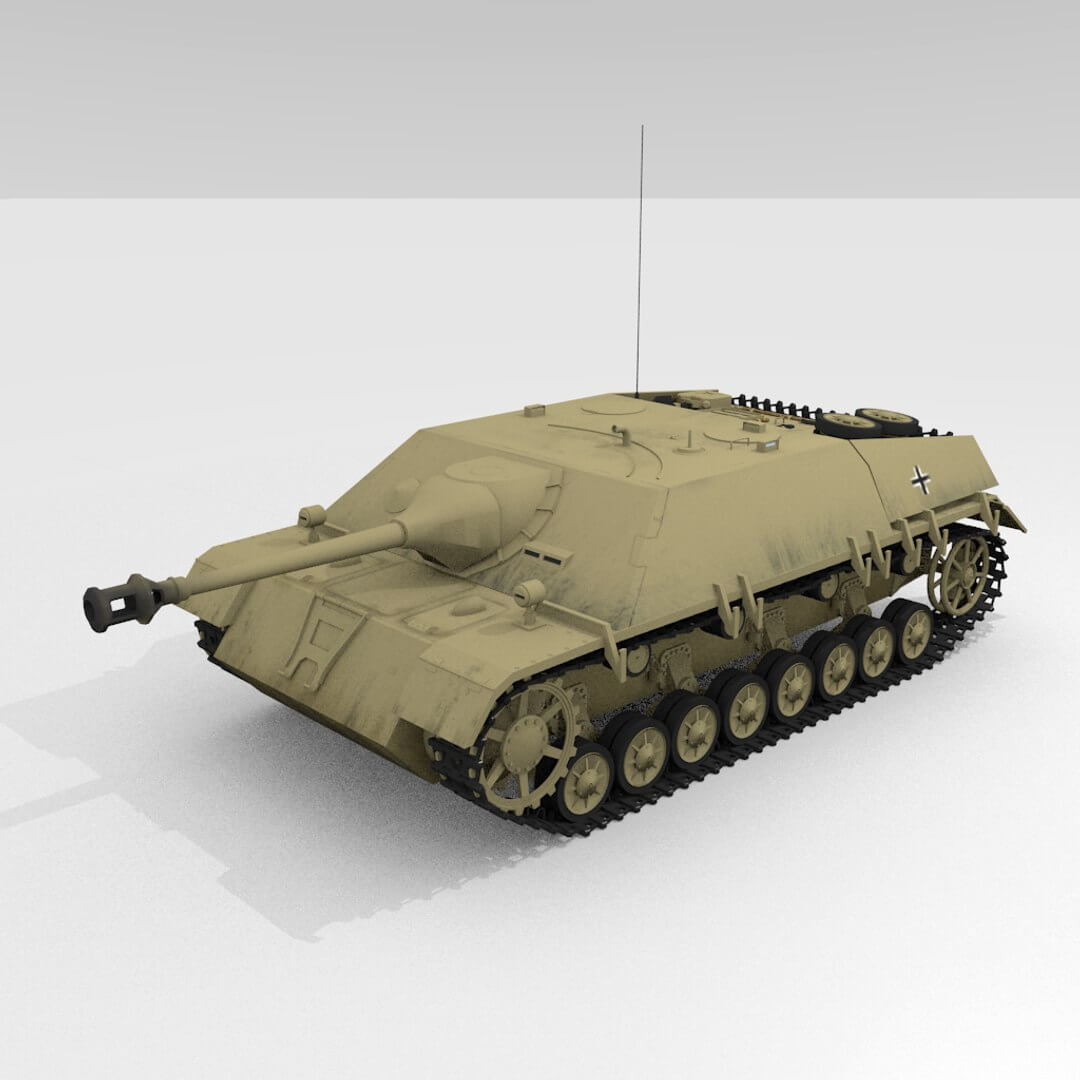 Jagdpanzer IV L48 - 3D Model by ennuishao