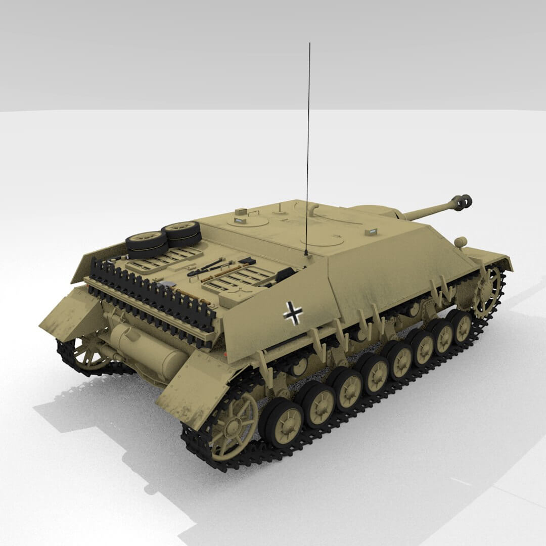 Jagdpanzer IV L48 - 3D Model by ennuishao