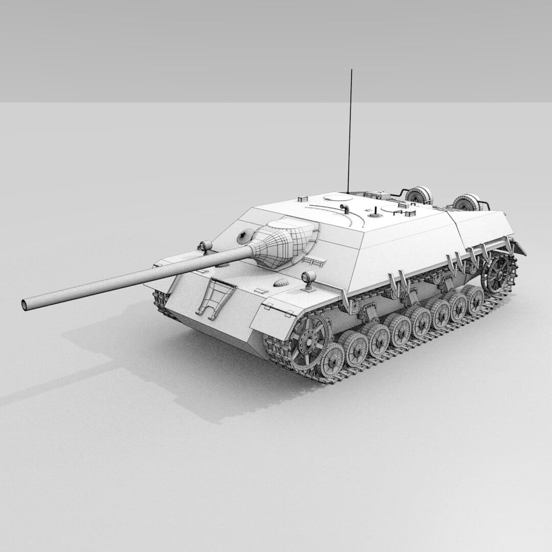 Jagdpanzer IV L70/V - 3D Model by ennuishao